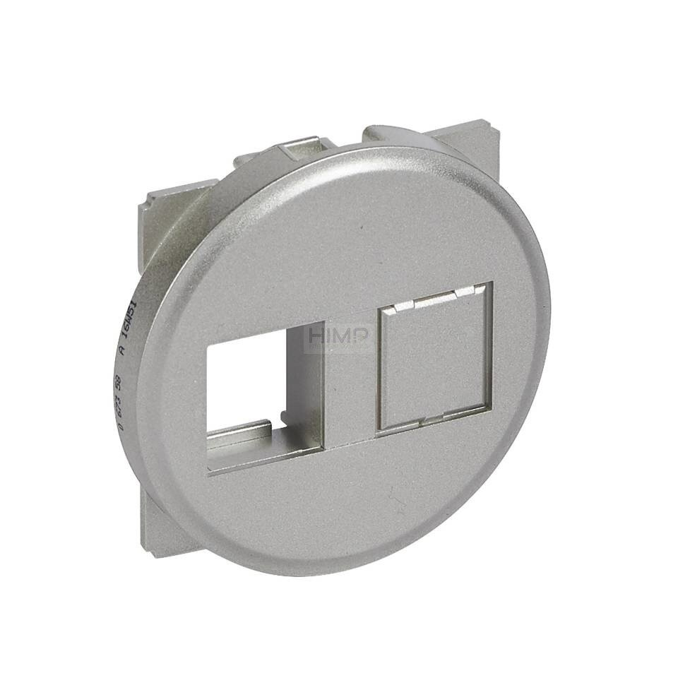 CELIANE - Maskownica Keystone 2 x RJ 45 Tytanowa Legrand 067358 ...